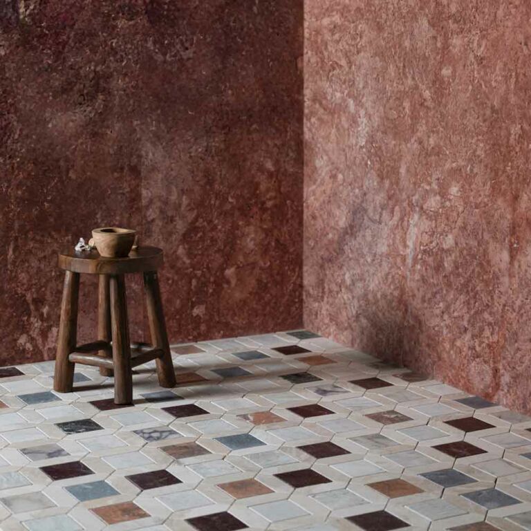Pink Travertine Tiles | Fast Delivery | Starel Stones