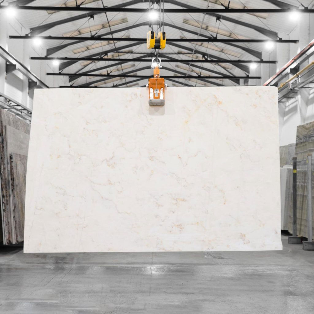 Calacatta Amber Marble Slabs | Fast Delivery | Starel Stones