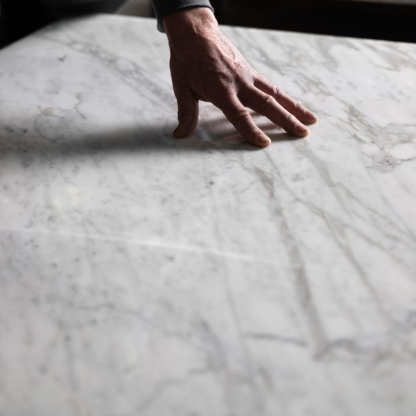 Calacatta Vein White Marble Tile - Starel Stones